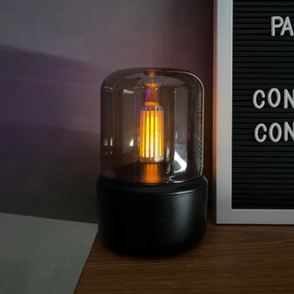 Candlelight Flame Aroma Diffuser Lamp – Klarako