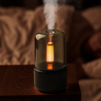 Candlelight Flame Aroma Diffuser Lamp – Klarako