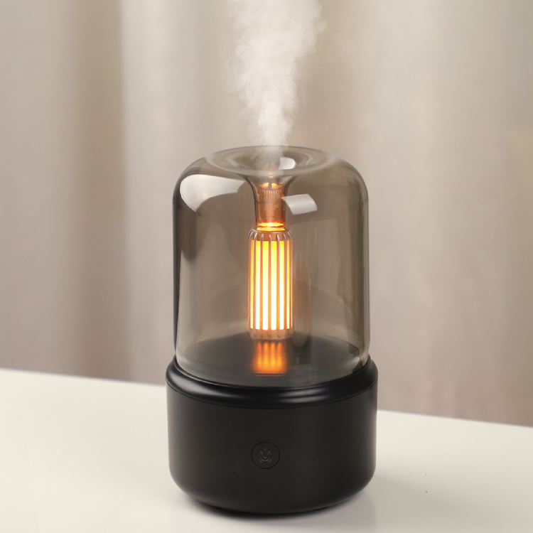 Candlelight Flame Aroma Diffuser Lamp – Klarako