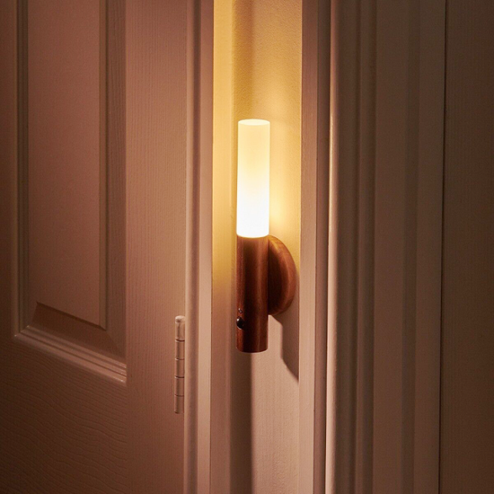 Magnetic Wooden Wall Light – Klarako